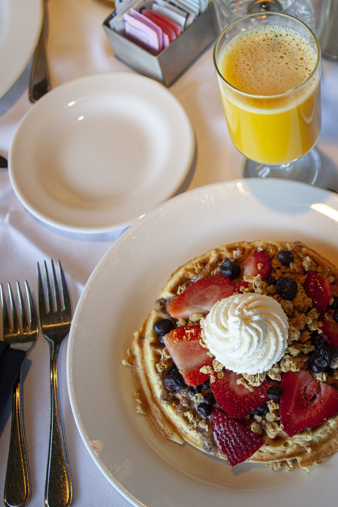 Breakfast at the Red Apple Inn in Heber Springs, AR